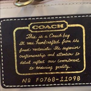 Coach | Bags | Coach Khaki Signature Gold Stripe | Poshmark